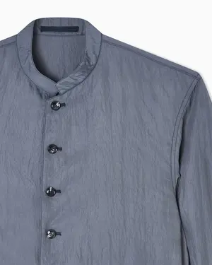 Giorgio Armani Technical Twill Shirt Jacket