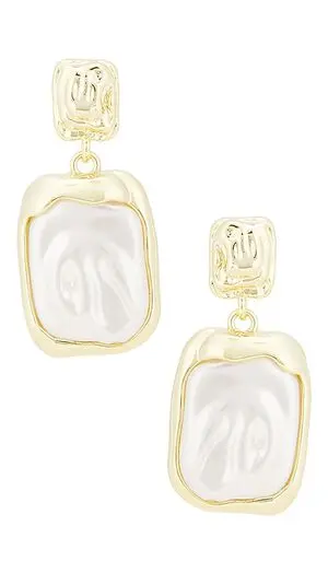 By Adina Eden Statement Earrings