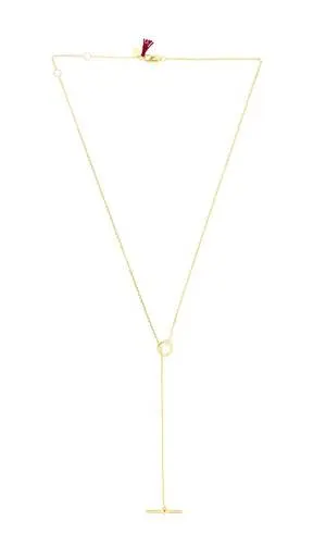 Shashi Porter Y-necklace - Gold