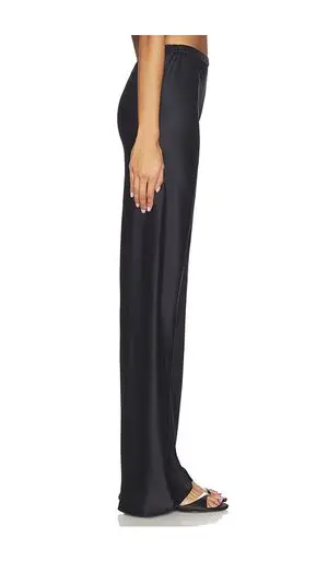 Comme Si Silk Bias Pant - Black