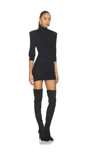 Attico Light Wool Mini Dress