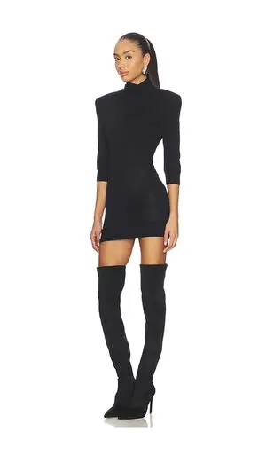 Attico Light Wool Mini Dress
