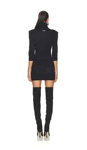Attico Light Wool Mini Dress