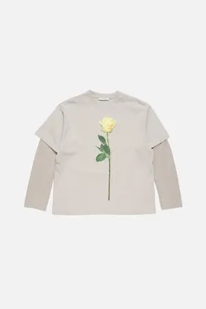 Acne Studios Graphic Layered Long-sleeve T-shirt