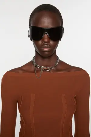 Acne Studios Buckle Chain Necklace