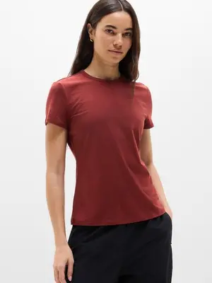 Athleta Slim Tee - Cinnamon