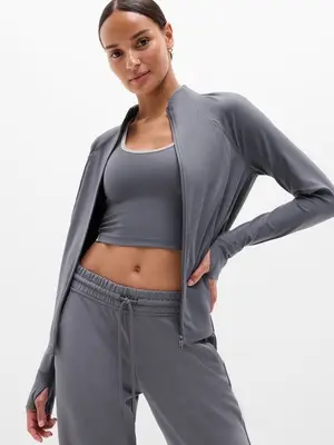 Athleta Salutation Jacket - Slate