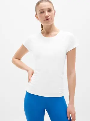 Athleta Momentum Flex Tee - Bright White