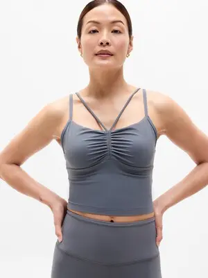 Athleta Cinch Cami Crop Bra