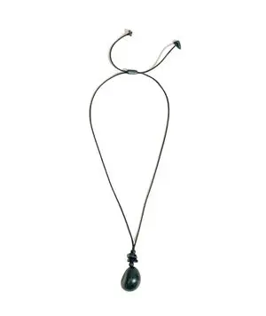 HUNTING SEASON The Tagua Pendant Necklace - Emerald