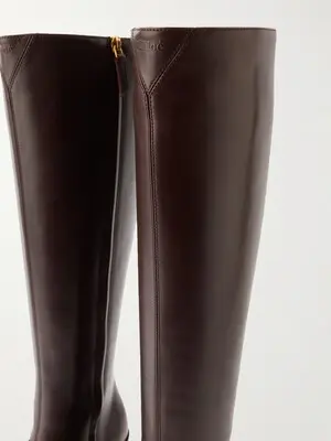 Chloé Phoenix Leather Knee Boots