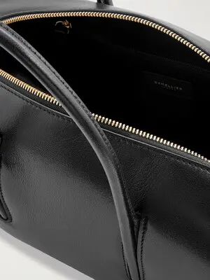 DEMELLIER The Stockholm Midi Textured-leather Tote - Black