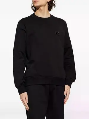 Dolce & Gabbana Logo-plaque Crew-neck Sweatshirt