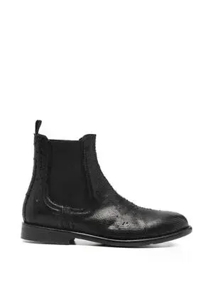 SOMMET Textured Ankle Chelsea Boots