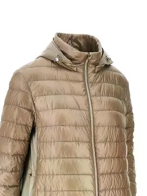 Herno Hooded Padded Coat - Neutrals