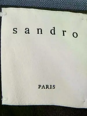 Sandro Tailored Wool Trousers
