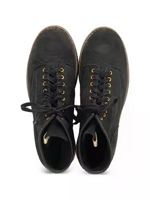 Visvim Round-toe Lace-up Boots - Black