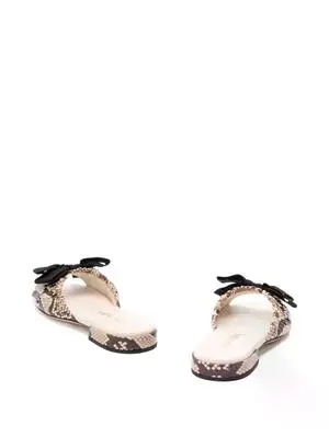 Prada Bow Sandals
