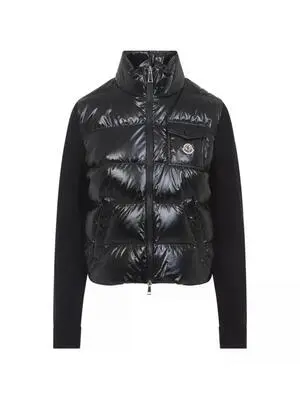 Moncler Logo-patch Puffer Jacket - Black