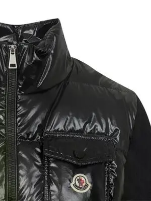 Moncler Logo-patch Puffer Jacket - Black