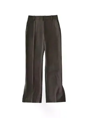Studio Nicholson Mitra Split Hem Trousers - Grey