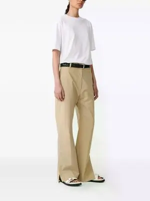 Studio Nicholson Mitra Split-hem Trousers - Neutrals