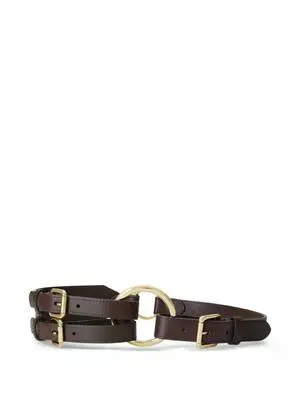 Polo Ralph Lauren Tri-strap O-ring Belt - Brown