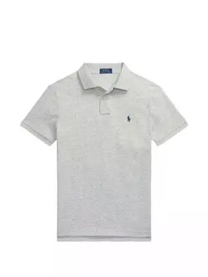 Polo Ralph Lauren Embroidered Polo Shirt - Grey