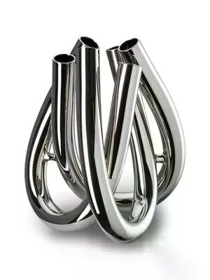 ROSENTHAL Triu Looping Vase - Silver