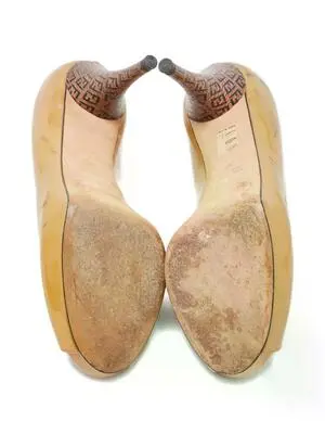 Fendi Zucca Patent Leather Pumps