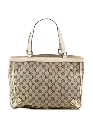 Gucci Gg Canvas Abbey D-ring Tote Bag