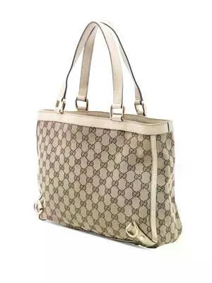 Gucci Gg Canvas Abbey D-ring Tote Bag