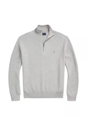 Polo Ralph Lauren Long-sleeve Zip-fastening Sweater - Grey