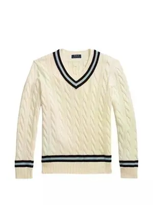 Polo Ralph Lauren Cable-knit V-neck Sweater