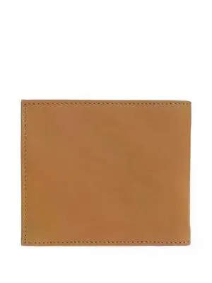 Paul Smith Signature Stripe Calf Leather Wallet - Brown