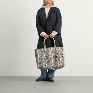 ANINE BING Leo Canvas Tote