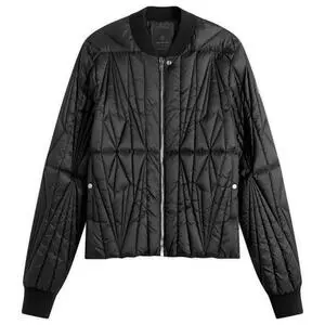Rick Owens X Moncler Geocamo Flight Jacket - Black