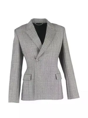 Balenciaga Prince Of Wales-check Blazer