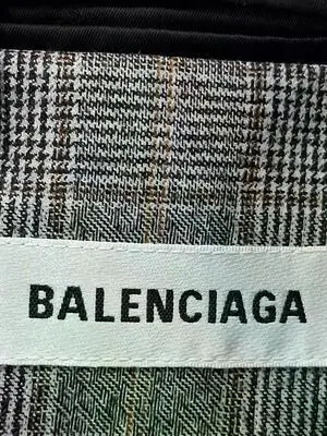 Balenciaga Prince Of Wales-check Blazer