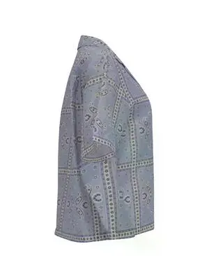 Sandro Livia Paisley-print Shirt