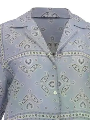 Sandro Livia Paisley-print Shirt