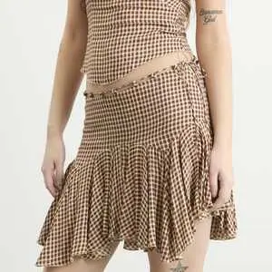 KNWLS Tess Gingham Skirt