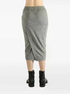 Rick Owens Drawstring-fastening Midi Skirt