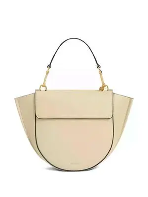 WANDLER Hortensia Top Handle Satchel - Neutrals
