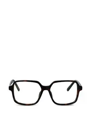 MAISON MARGIELA Lunettes 13 Square-frame Glasses - Brown
