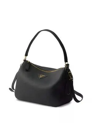 Prada Leather Shoulder Bag - Black
