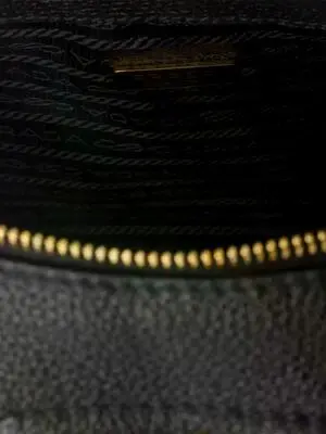 Prada Leather Shoulder Bag - Black
