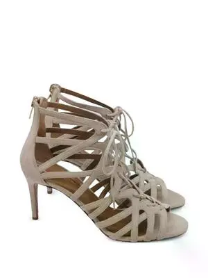 Aquazzura Zip Up Sandals For Women