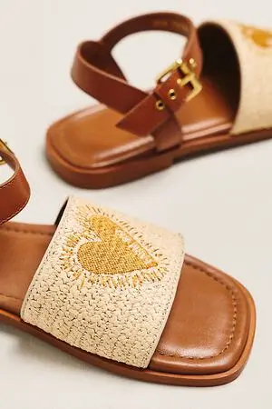 Farm Rio Heart Sandals