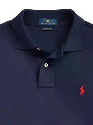 Polo Ralph Lauren Long-sleeve Logo Polo Shirt - Blue